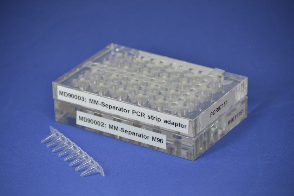 MM-Separator PCR strip adapter (magtivio Art. No.: MD90003) | Magnetic ...